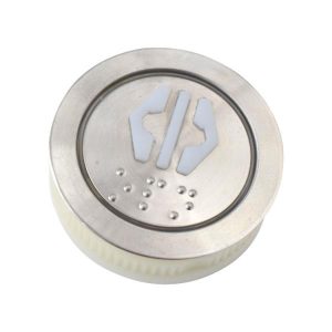 BAS120 Elevator Call Button with Braille Y1102172B 42*35*19mm