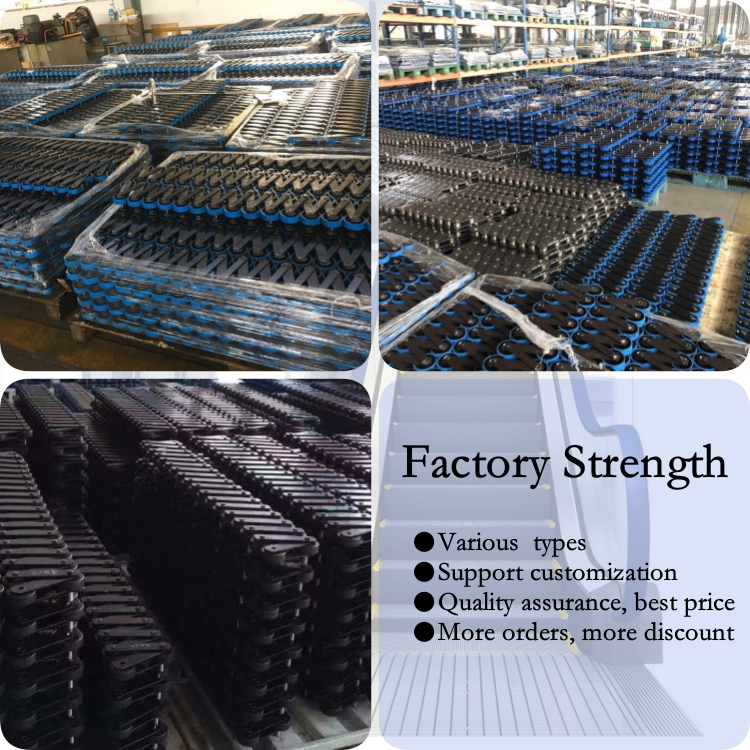 Escalator Moving Walkway Step Chain Pitch 133.33 mm