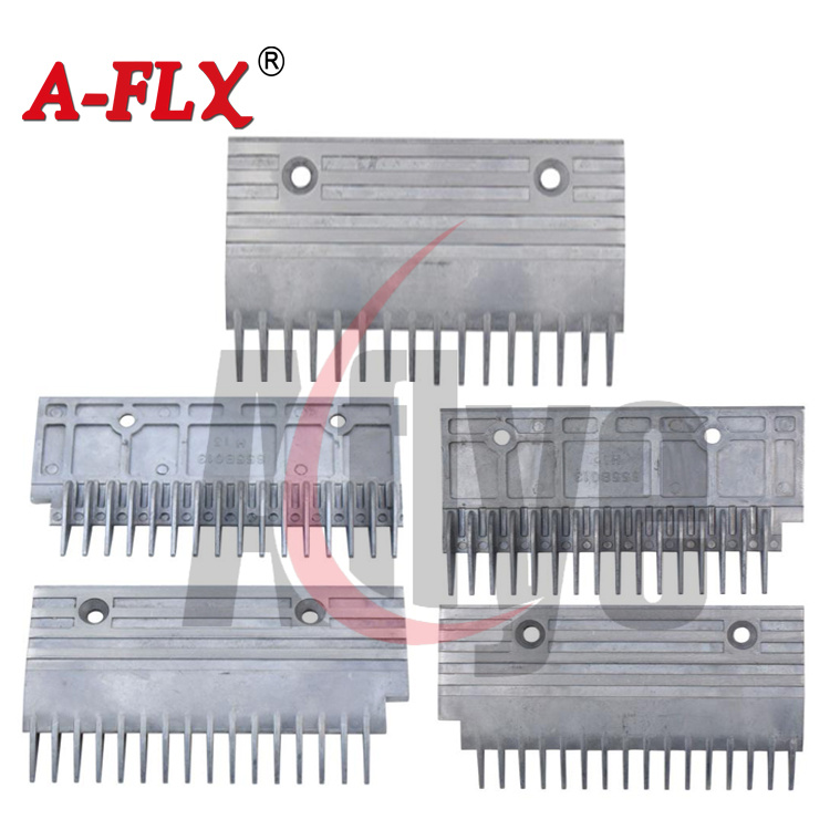 Escalator Step Aluminum Comb Plate 13T 14T 15T