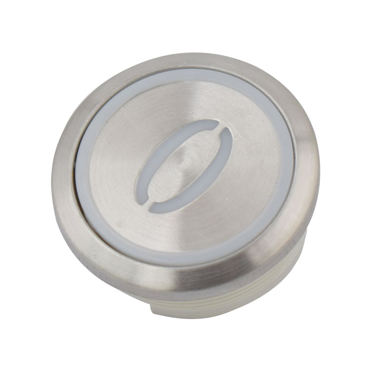 51071091H03 Elevator Round Metal Push Button