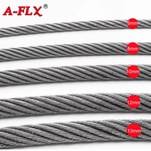 Elevator Steel Stainless Wire Rope 3/6/8//10/12/13MM