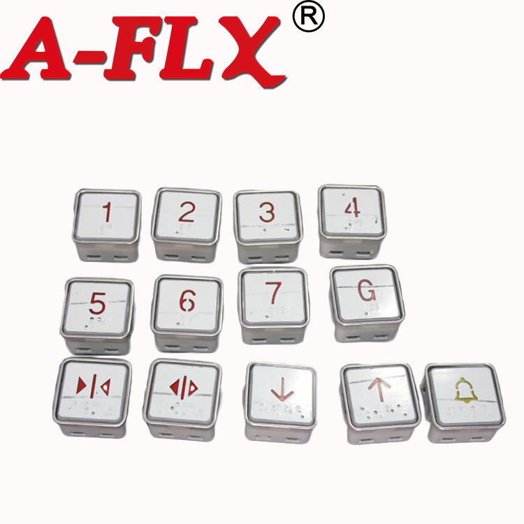 Elevator Square Plastic Buttons with Braille TH-3B - A-FLY ...