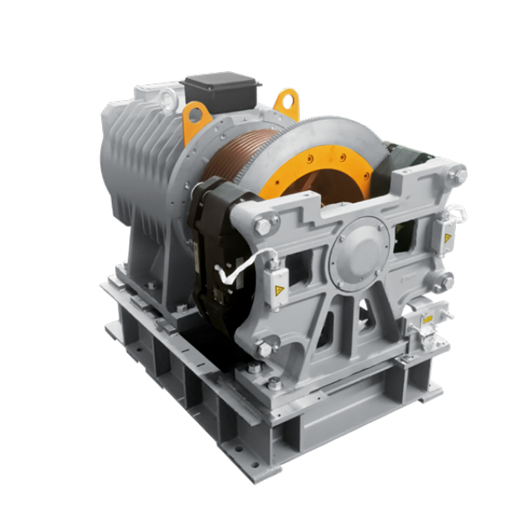 3000~5000KG GTN2C Elevator Spare Parts Gearless Traction Machine - A ...