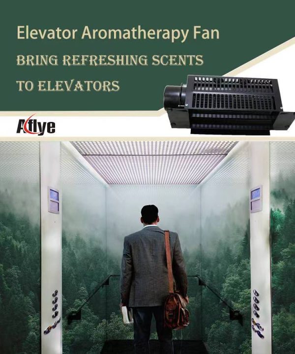 Scent-Sational Elevator Journey: Ride Up With Elevator Aromatherapy Fan