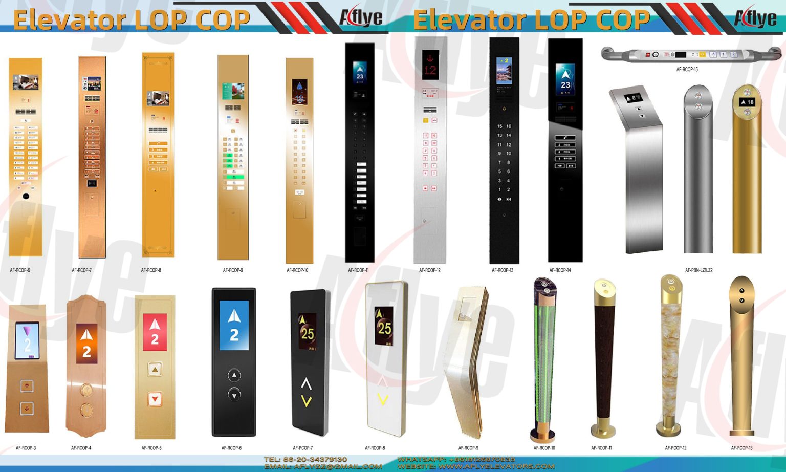 Elevator Lop Cop HOP Operating Panel