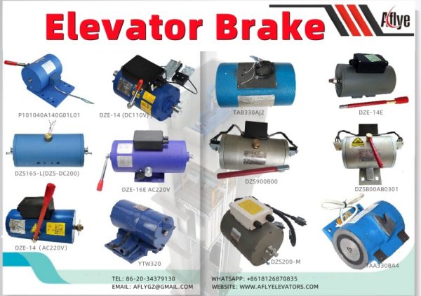 how does an elevator brake work