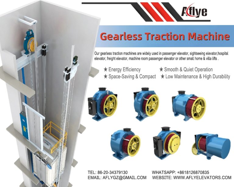 Gearless Elevator Traction Machine