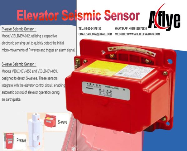 What Types of Seismic Sensors are used in elevators?