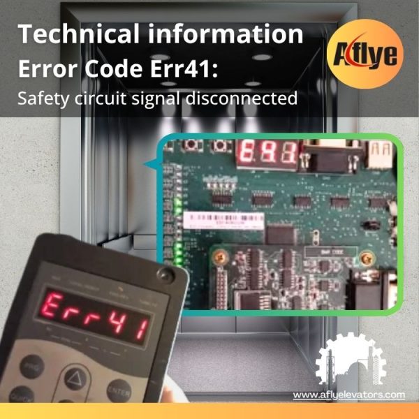 NICE3000new Error Code 41 Troubleshooting Guide - A-FLY International Limited
