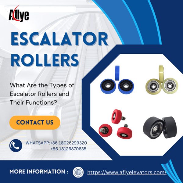 What Are the Types of Escalator Rollers and Their Functions?