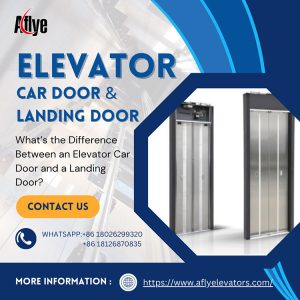 The Difference Between an Elevator Car Door and a Landing Door.
