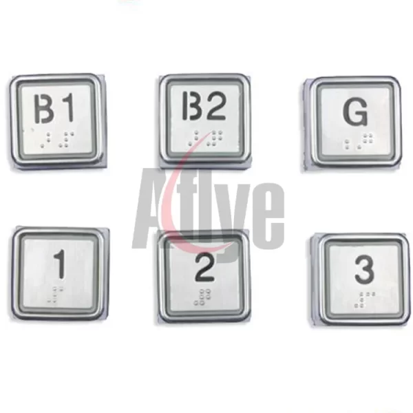 Square Elevator Push Button | Lift Push Button | Elevator Button