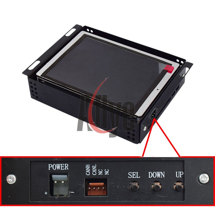 5.7 inch Vertical LCD Color Display Monitor 200287082 for Elevator ...